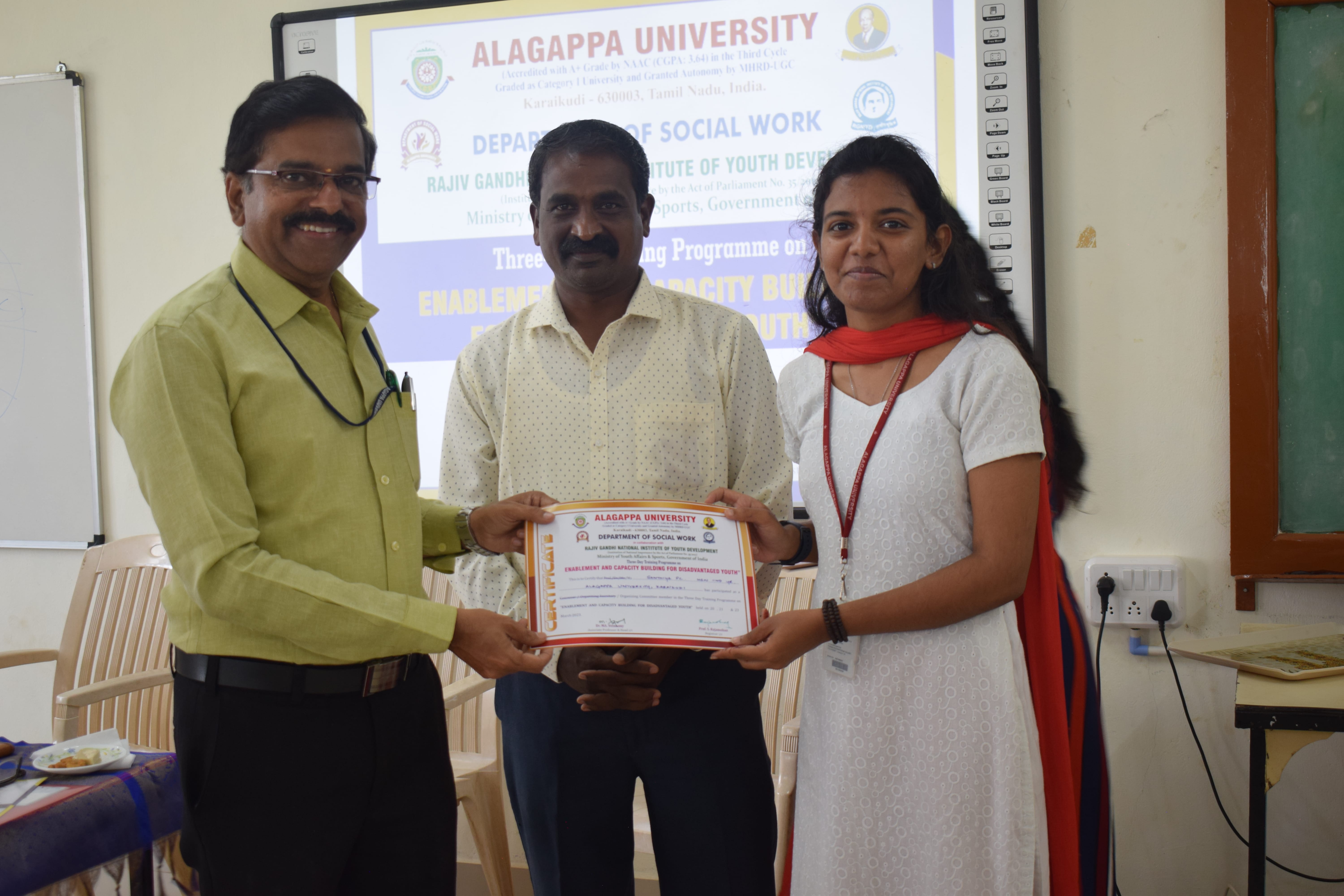 Official Website of Alagappa University - Karaikudi, Tamilnadu, India