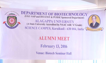 Official Website of Alagappa University - Karaikudi, Tamilnadu, India